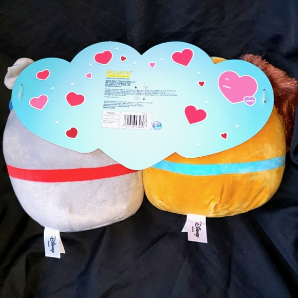 Squishmallows | Toys | Squishmallow 8 Disney Lady The Tramp Set ...